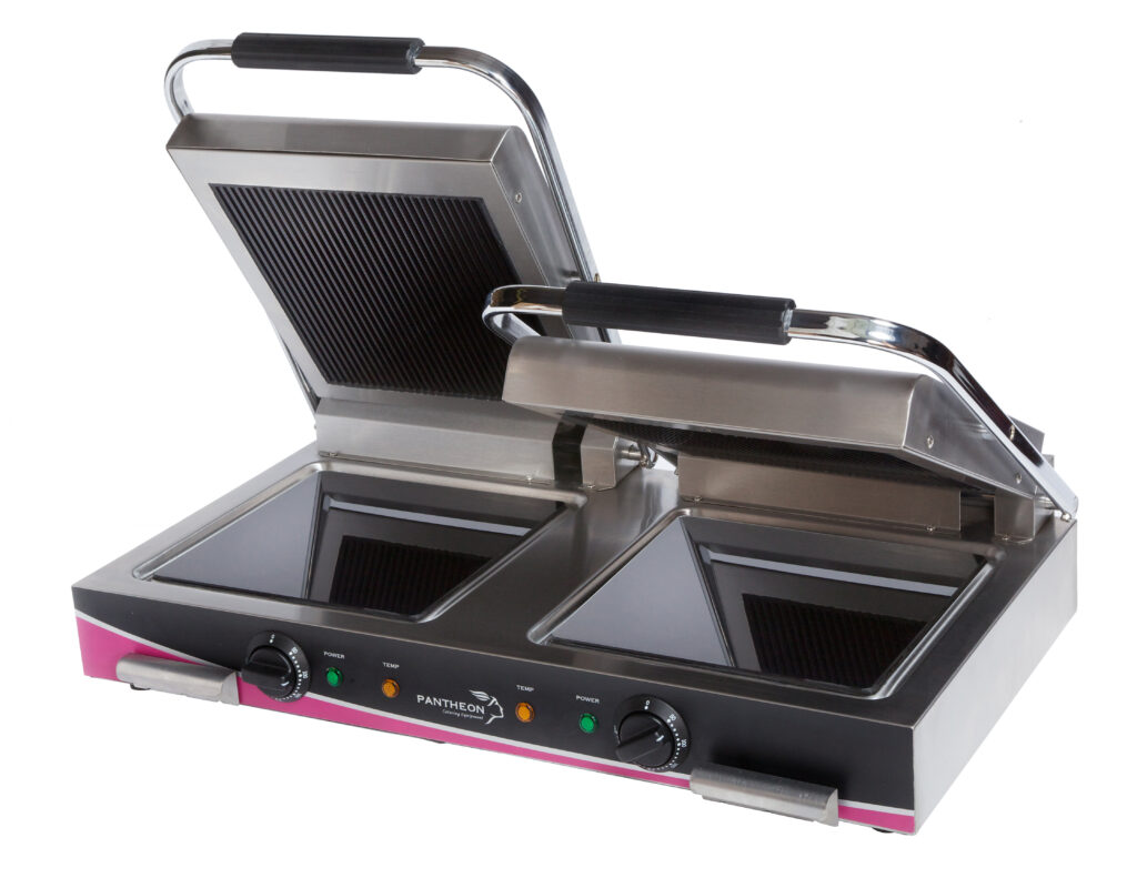 CCG2R - Double Ribbed Top Ceramic Contact Grill - Pantheon Catering ...
